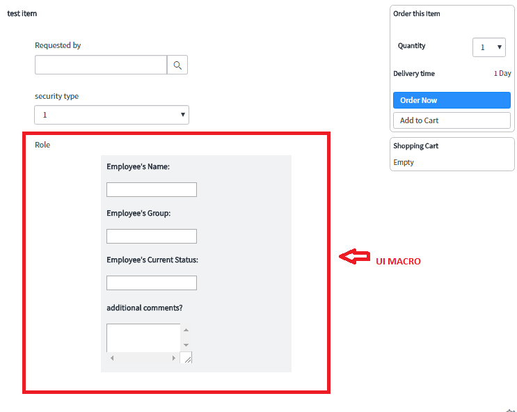 UI Macro in ServiceNow | Emergys
