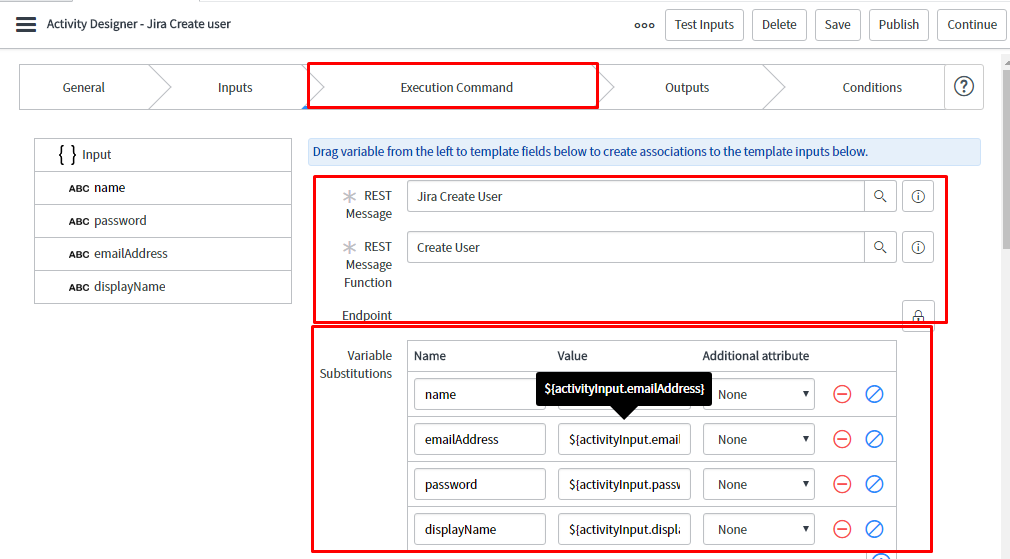 ServiceNow Orchestration – Custom REST Activity | Emergys