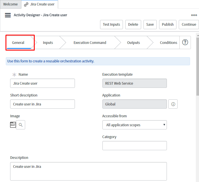 ServiceNow Orchestration – Custom REST Activity - Emergys