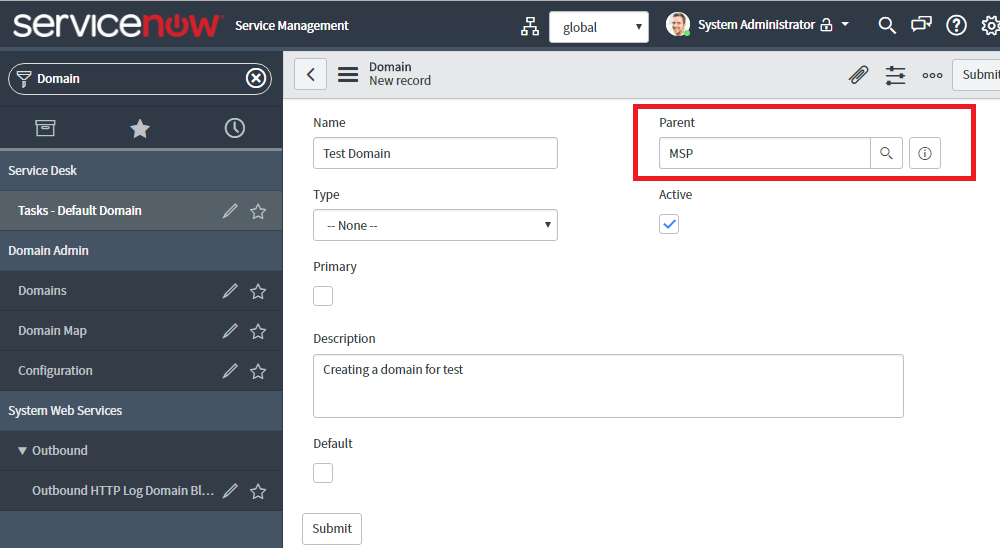 Domain Separation in ServiceNow | Emergys